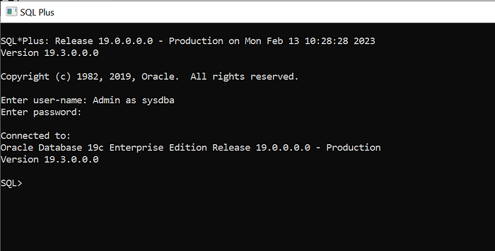 Oracle 19c installation on Windows 10 (x64) | by Ramishamukhtar | Medium