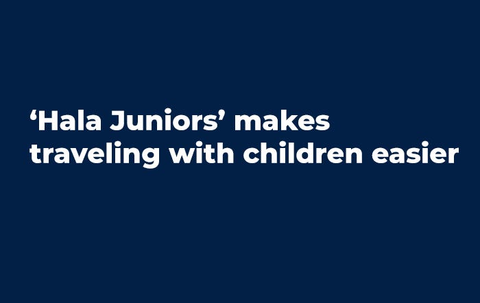 ‘Hala Juniors’ makes traveling with children easier | by TECHx Media ...