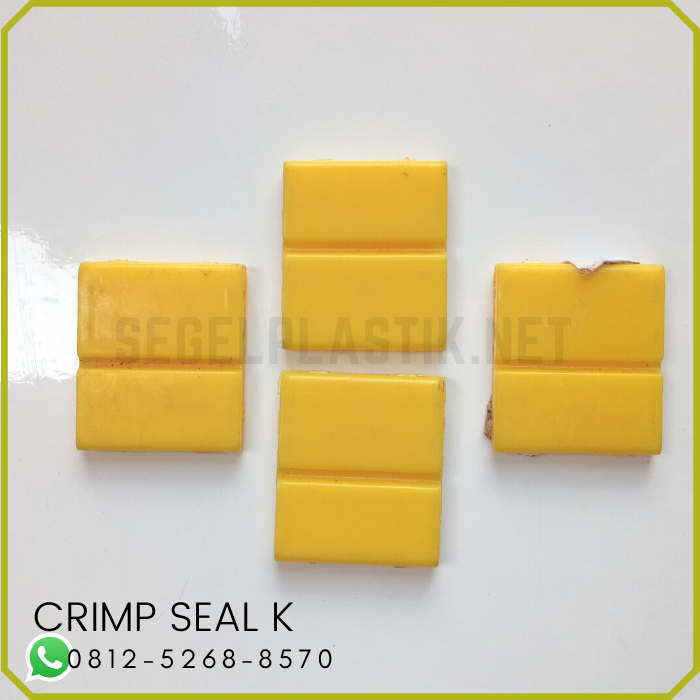 Segel crimp seal-K | security plastic | segel karung | segel logam ...