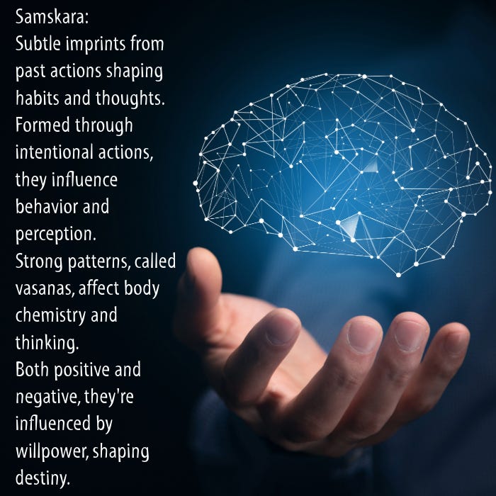 The Interplay of Samskara, Karma, and Conscious Choice: Shaping Our Inner and Outer Realities ...