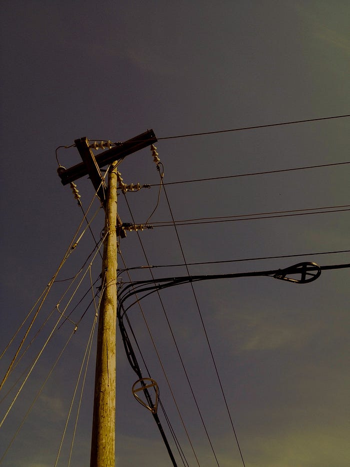 Life Story Of a Telephone Pole | by Terry Taylor | Medium