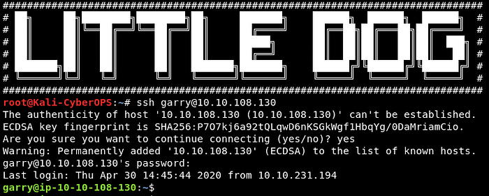 TryHackMe — Linux Challenges. [Task 1] Linux Challenges Introduction | by Hacker in the Garden ...