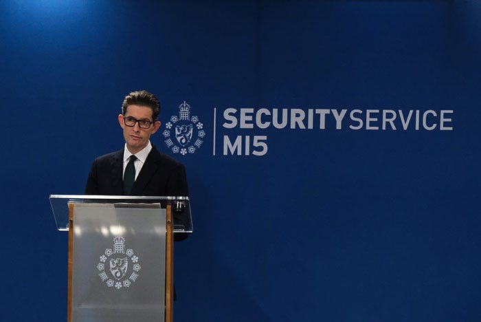 MI5 chief says youngsters under 18 are involved in plotting violent ...