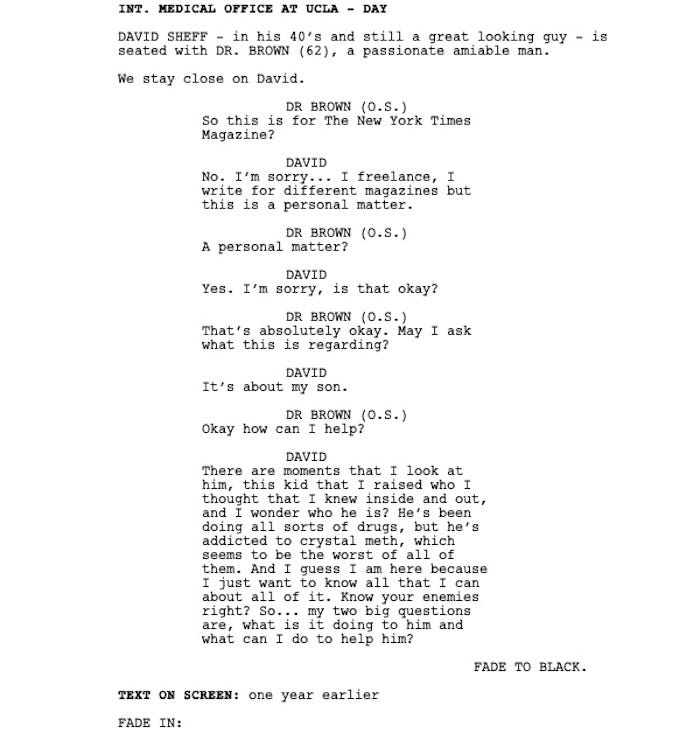 Page One: “Beautiful Boy” (2018) - Go Into The Story