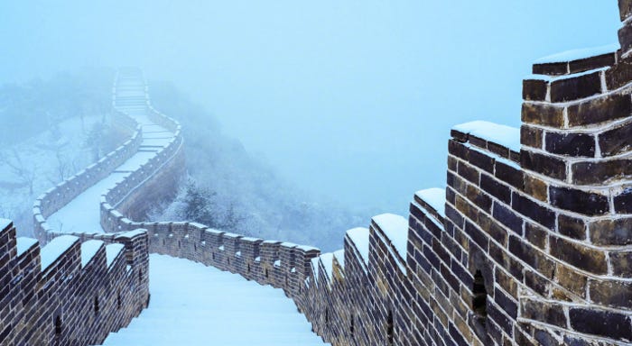 LOOK: Freak spring snow falls on Beijing, residents perplexed | by ...