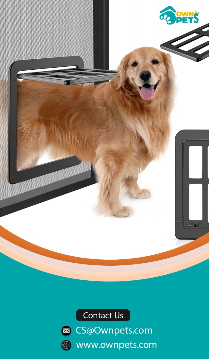 Convenient Access for Your Canine Companion: Screen Dog Door - Ownpets ...