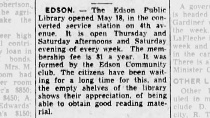 A new vision for Edson Library. From dream to reality, revitalizing ...
