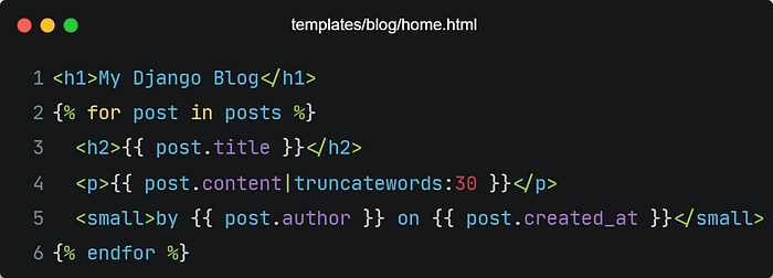 Build a Django Blog Project (With Full Code & Step-by-Step Guide) | by ...