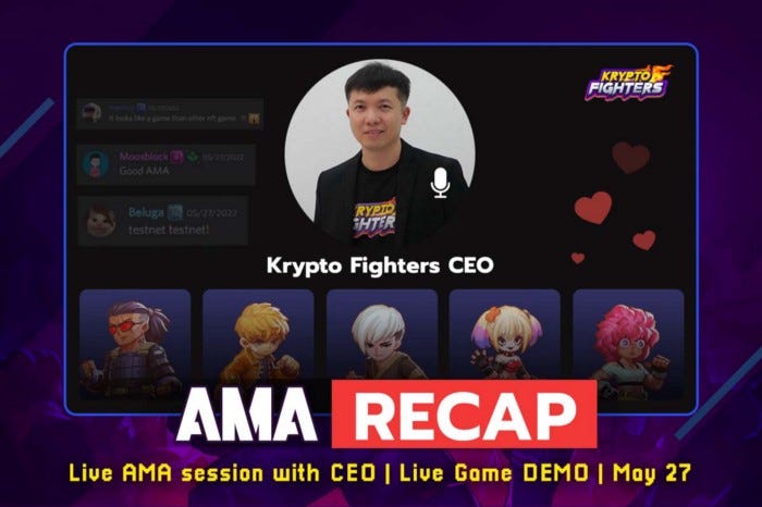 Krypto Fighters | AMA Recap. Selam Fighterianlar. Geçen Cuma… | by ...
