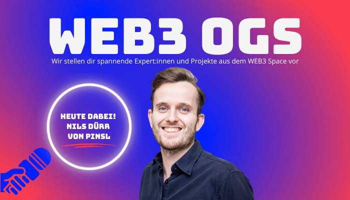 Unser WEB3 OG im September — Nils Dürr von PINSL! | by Blockchain HELIX ...