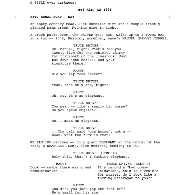 Page One: “Babylon” (2022) - Go Into The Story