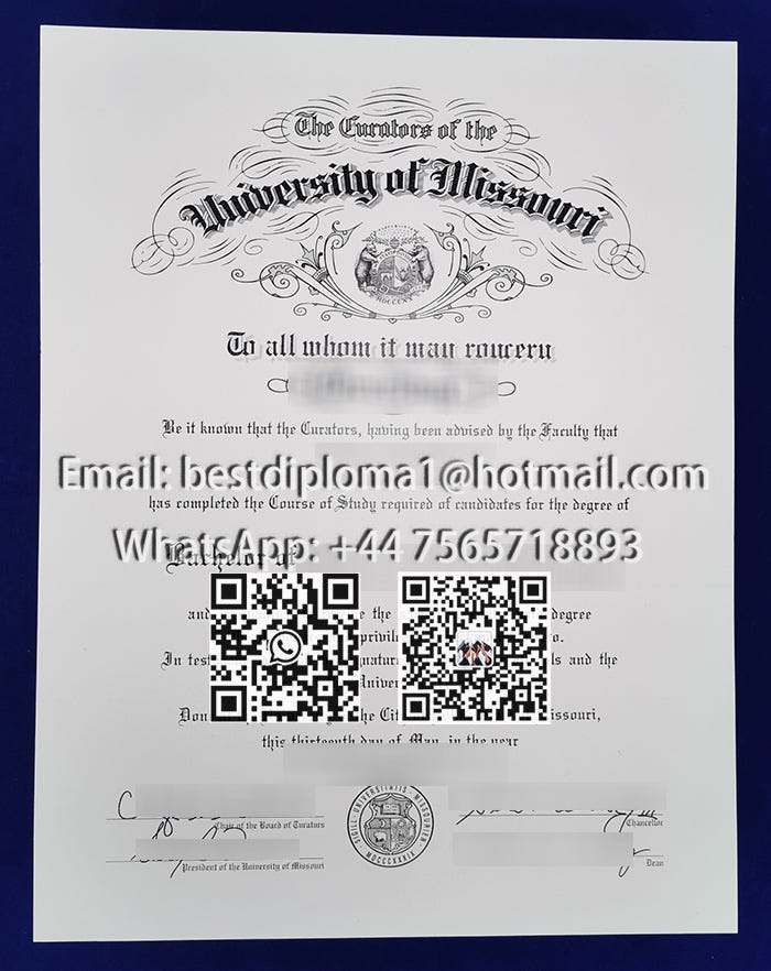 How to Get a fake University of Missouri Diploma, fake Mizzou Diploma | by Lunabarajas | Feb ...