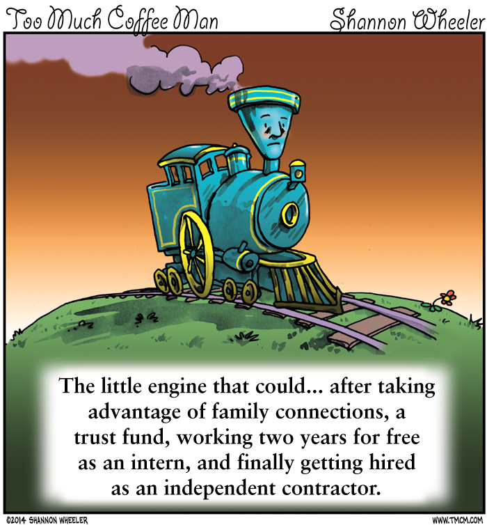 The Little Engine That “Could”. A Too Much Coffee Man Comic | by ...