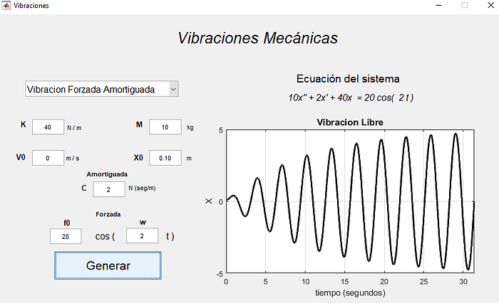 Como hacer una interfaz para graficar vibraciones mecánicas en Matlab | by Eder Larios | Medium