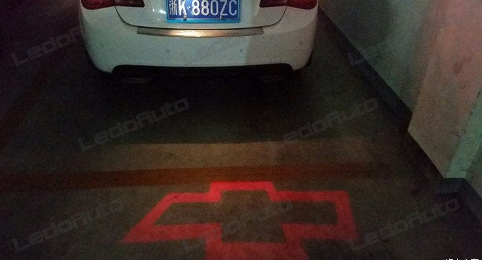 Chevrolet Cruze License Plate LED Logo Projector Light Kit | by Auto ...