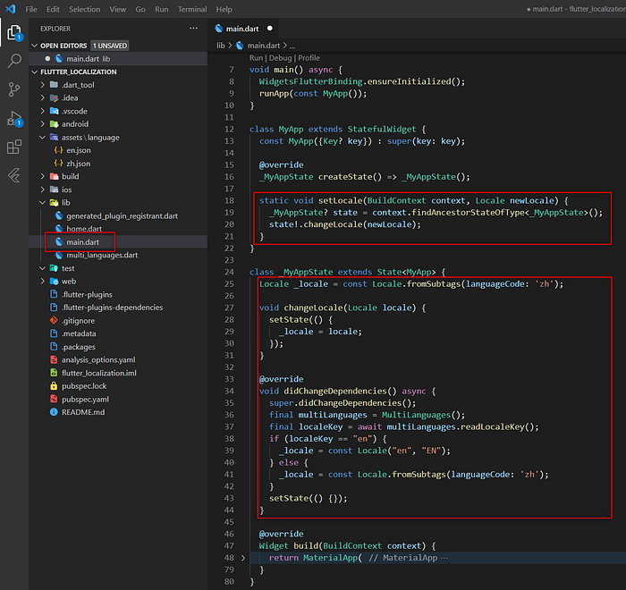 Multi-Language in Flutter. Enable multi-languages in the mobile… | by ...