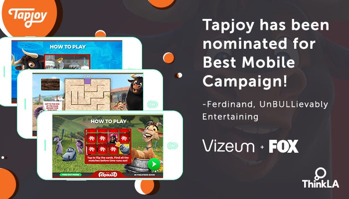 Tapjoy Named a Finalist for 2018 ThinkLA IDEA Awards | by Tapjoy | Medium