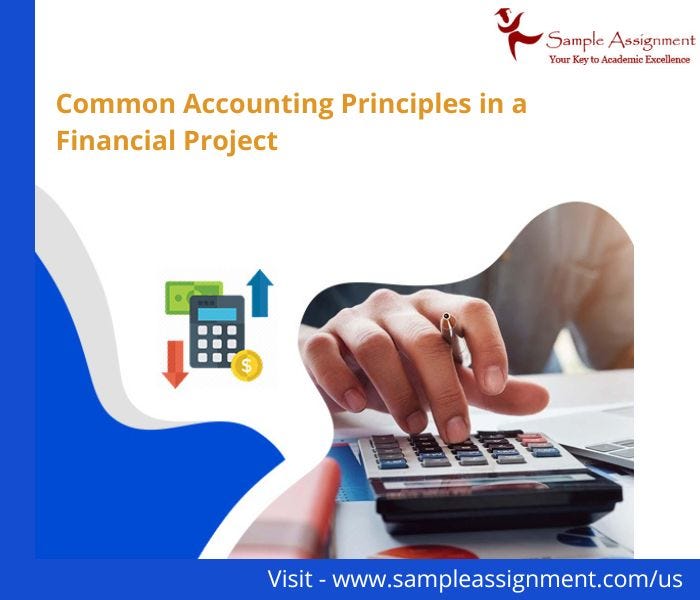 Common Accounting Principles in a Financial Project | Sample Assignment ...
