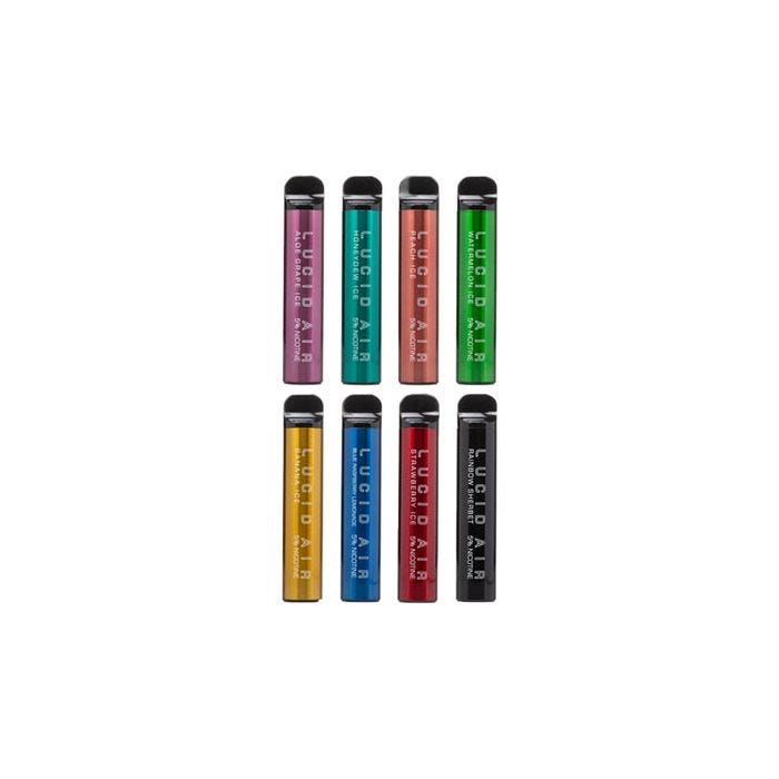 Lucid AIR PLUS 0% Disposable Device — 5000 Puffs — 10 Pack ...