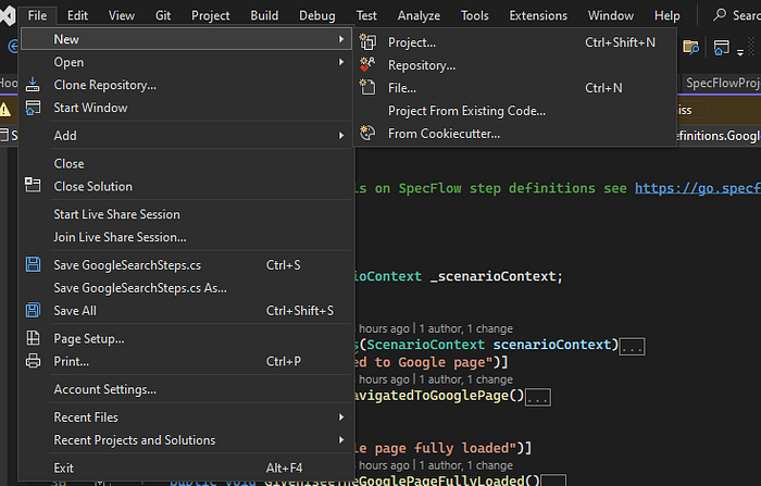 Specflow: Test Automation — BDD and C# — Step by step guide (2024) | by ...