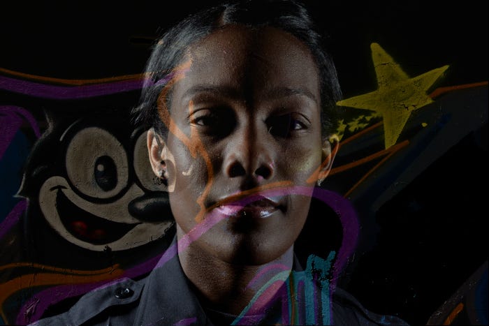 Lady Blue: Part One. Highway Patrol Officer Cheryl Gibson… | by Keith ...