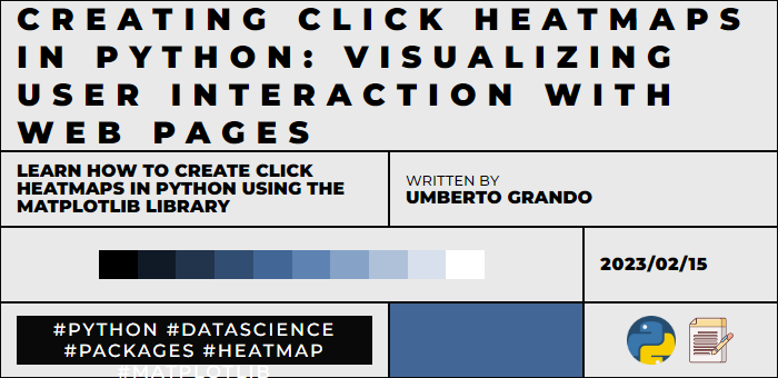 Creating Click Heatmaps In Python Visualizing User Interaction With