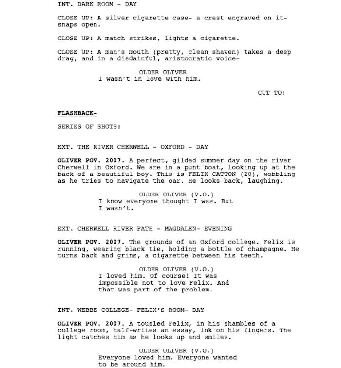 Page One: “Saltburn” (2023) - Go Into The Story