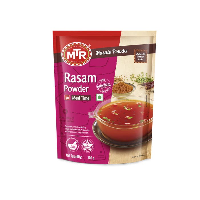 With MTR Rasam Powder, You May Make True Home-Style Rasam - Kiaraayer ...