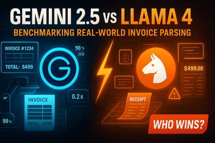 Gemini 2.5 Pro vs LLaMA 4: Benchmarking AI Models for Invoice Data Extraction | by Mouez Yazidi ...