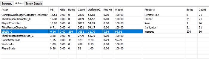 Unreal Engine 4 Network Profiler (1) | by windkey | NeoBards | Medium