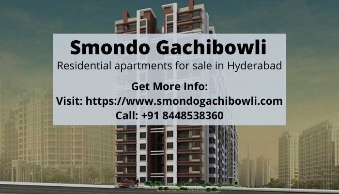 Smondo Gachibowli — Get smart homes at the best prices | by Kolkata ...