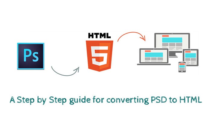 A Step by Step Guide For Converting PSD to HTML | by Sam Maniar | Medium