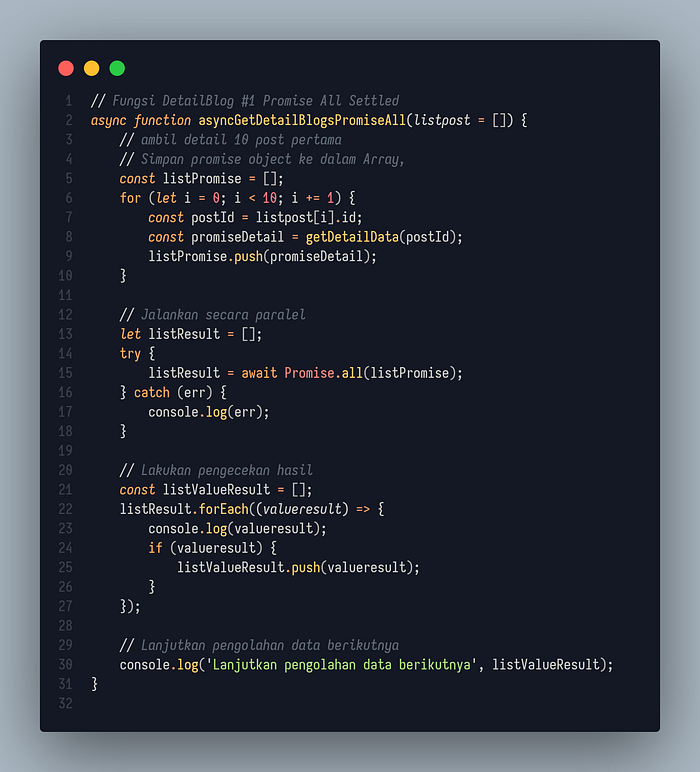 Promise Async Await, dan Ketika Dia Bertemu Looping Control Flow | by ...
