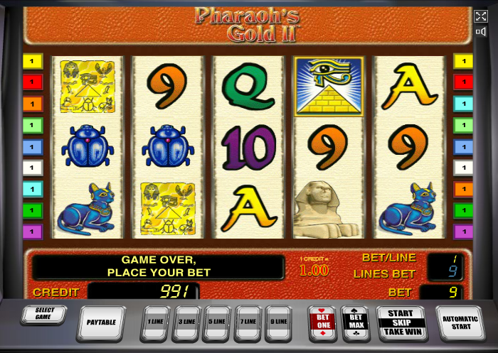 Pharaoh’s Gold II slot online. Many slot machines offer a virtual tour ...