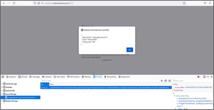 Json Web Token Vulnerability Write Up Vulnmachines By Vulnmachines Medium