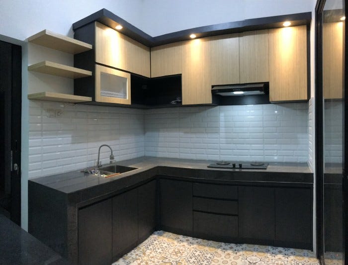 Modern 0858–9587–9128 Jasa Pemasangan Kitchen Set Alumunium ACP Untuk ...
