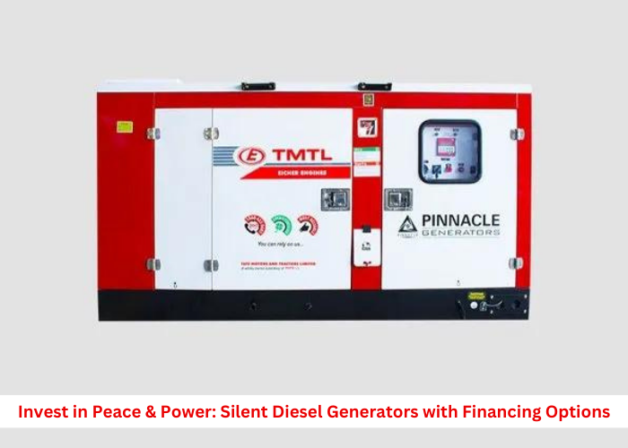 Invest in Peace & Power: Silent Diesel Generators with Financing Options | by Generatorspinnacle ...