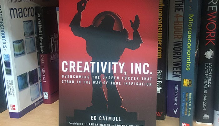 Book Review — Creativity, Inc. by Ed Catmull | by Brendan Brooks | Medium
