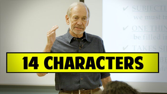 14 Movie Characters Writers Should Know by CSUN Professor Eric Edson [Full Version ...