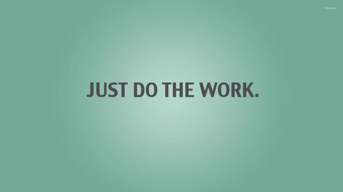 Why choose Work over anyThing?. The reason for this topic for my new ...