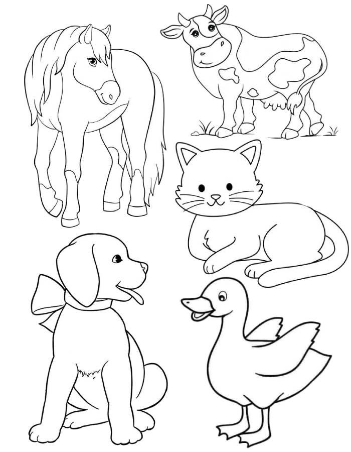 Free Printable Animal Coloring Pages: Fun and Educational Activities ...