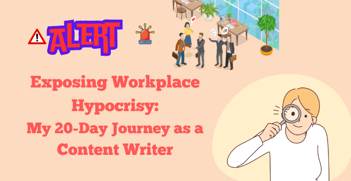 Beware of Hypocrisy in the Workplace! | by Garima Singh | May, 2024 ...