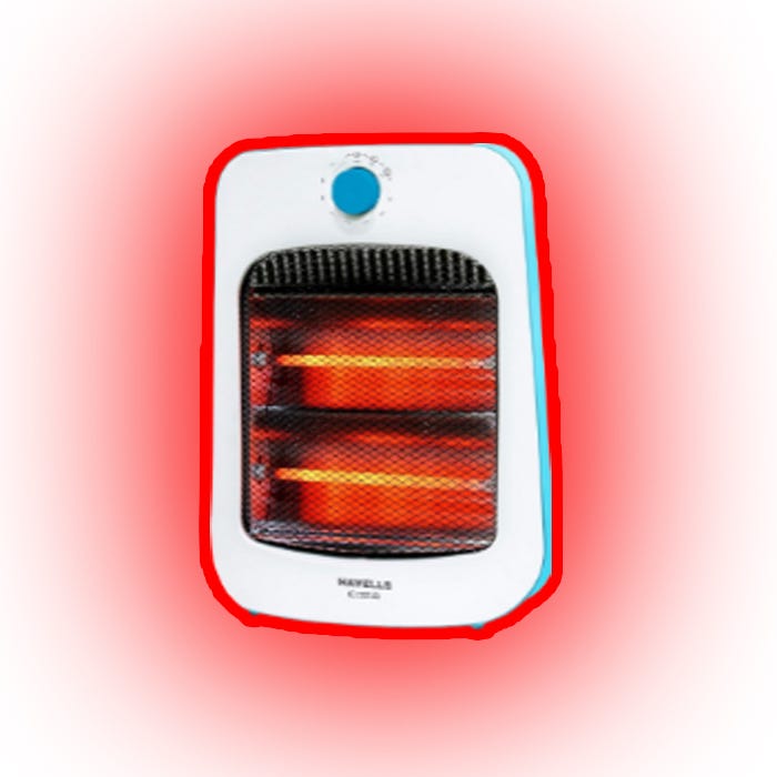 Havells Cozio Quartz Room Heater 800W | Medium