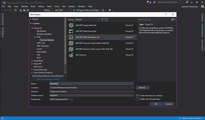 Razor Page Structure Vol.2 | by Pakawat Mange | Medium