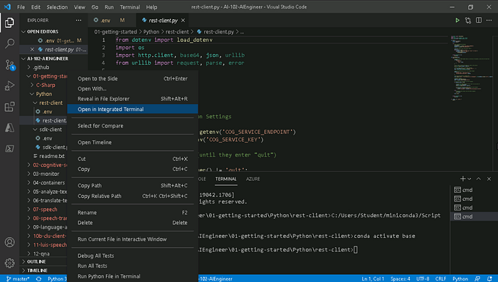Azure Cognitive Services Text Analytics API: Language Detection, Key ...