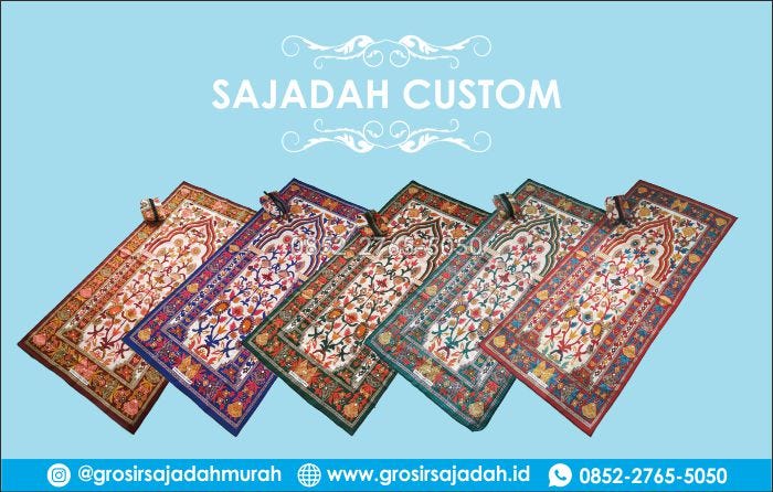MURAH | +62 852–2765–5050 | Jual Sajadah Custom | by BAGUS | +62 852 ...
