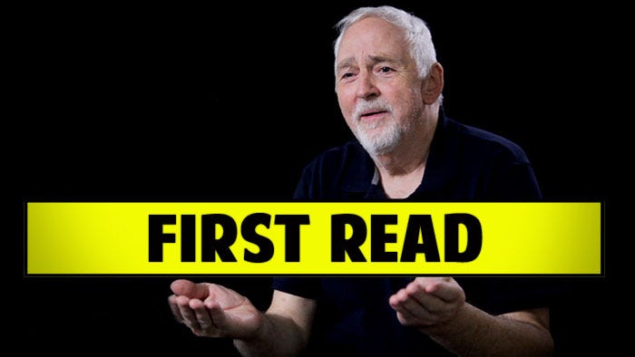 Only Time You Get To Read A Screenplay Is The First Time — Bruce Logan ...