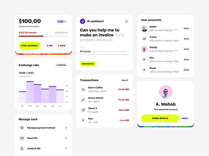 A Mobile Wallet UI/UX Design Case Study by Resimpl | Medium