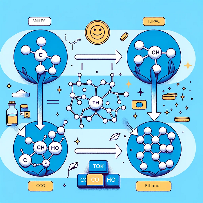 SMILES to IUPAC and vice versa. You may already be familiar with SMILES… | by Knowledgator ...