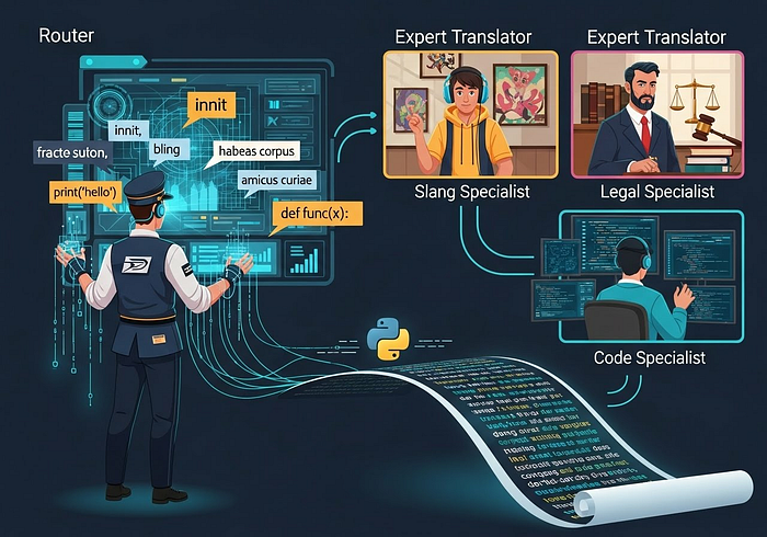 Smarter, Not Bigger: The Dawn of Mixture-of-Experts in AI | by Gene ...